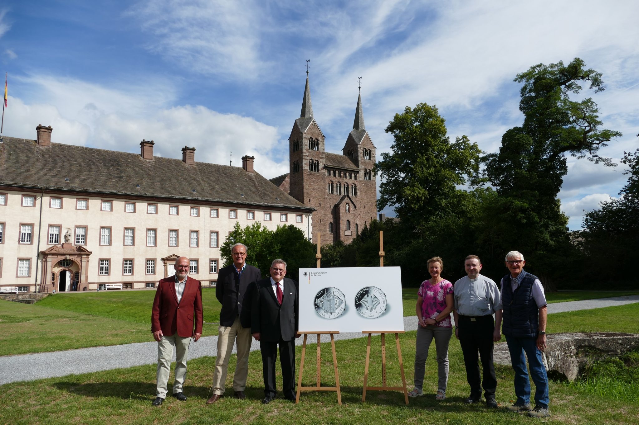1Gruppenaufnahme - Welterbe Westwerk Corvey